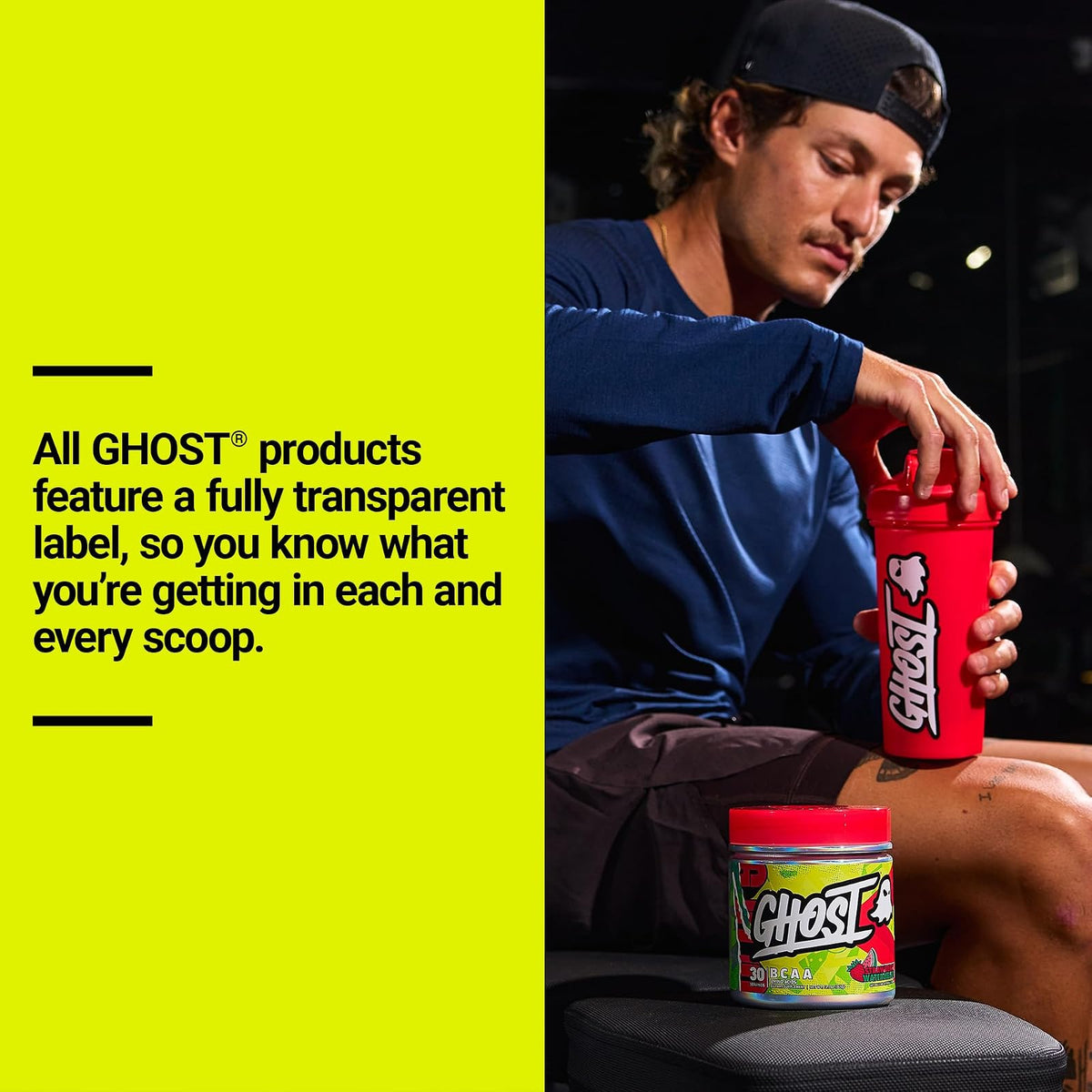 GHOST BCAA Powder for enhanced performance