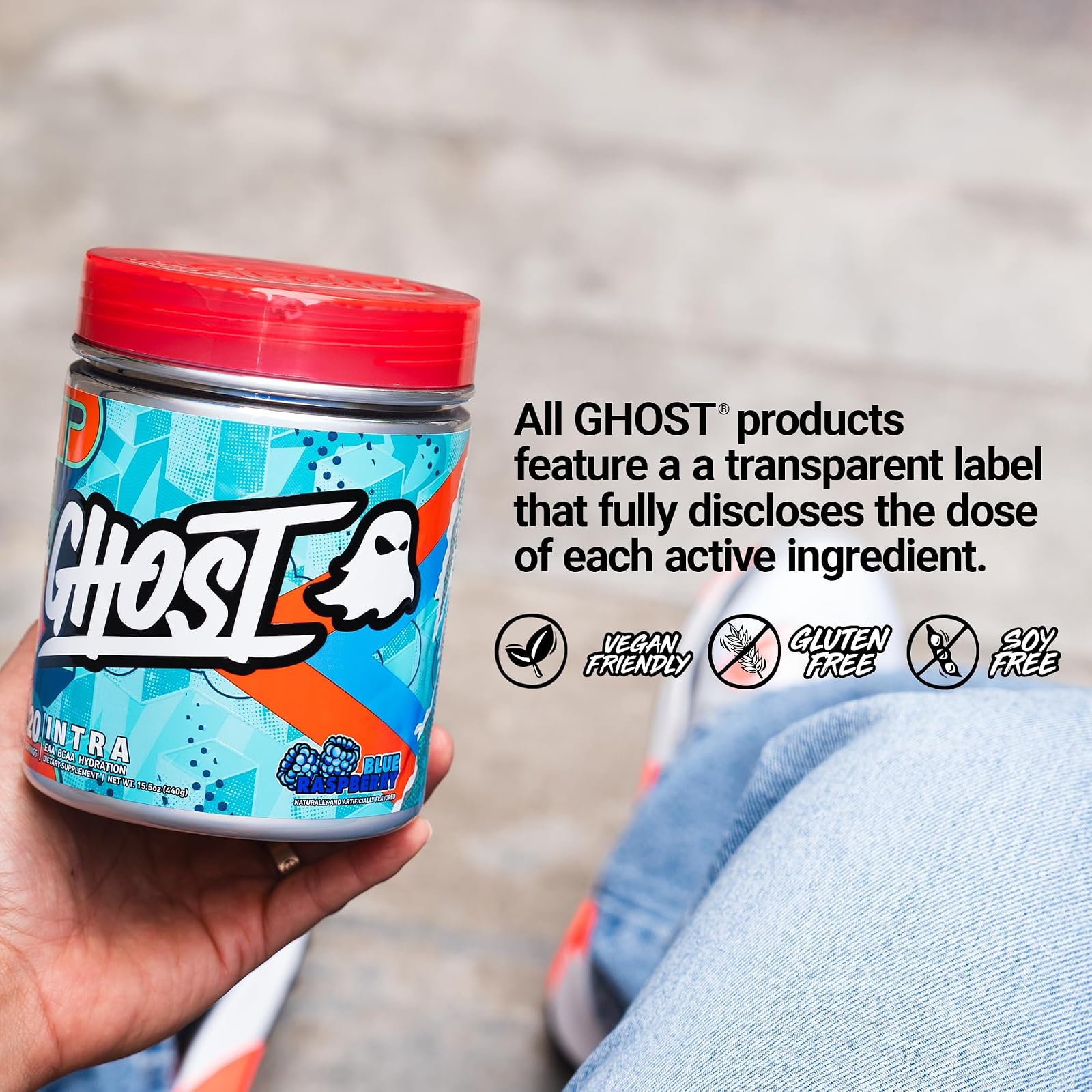 GHOST BCAAs for enhanced performance