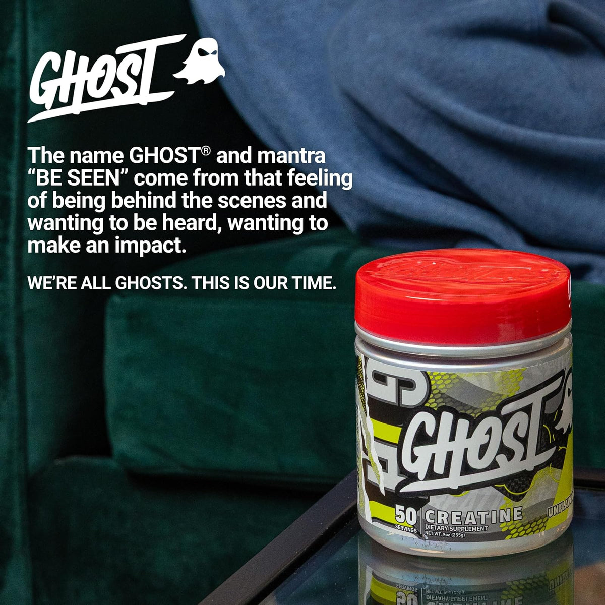 GHOST creatine for energy boost