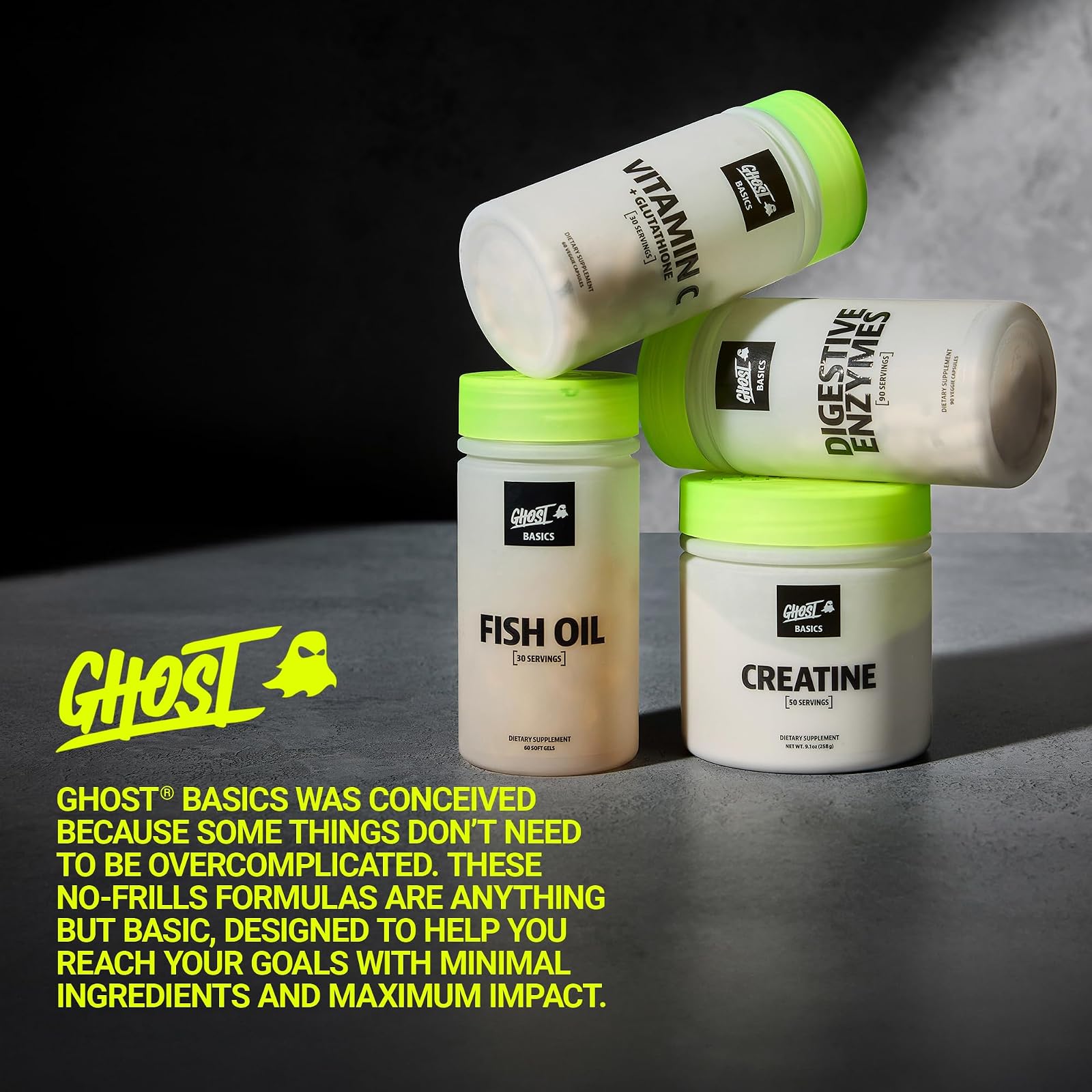 GHOST digestive enzymes for daily wellness