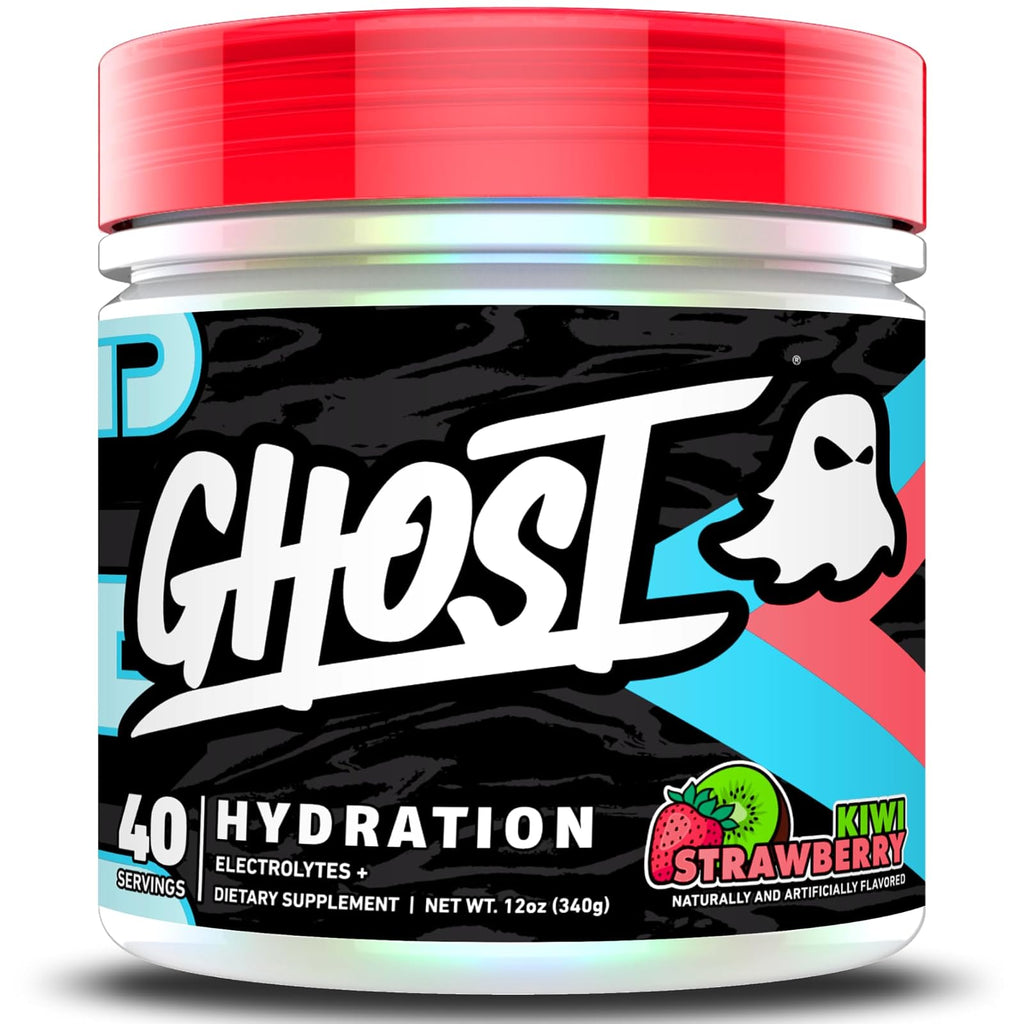 GHOST electrolyte powder kiwi strawberry