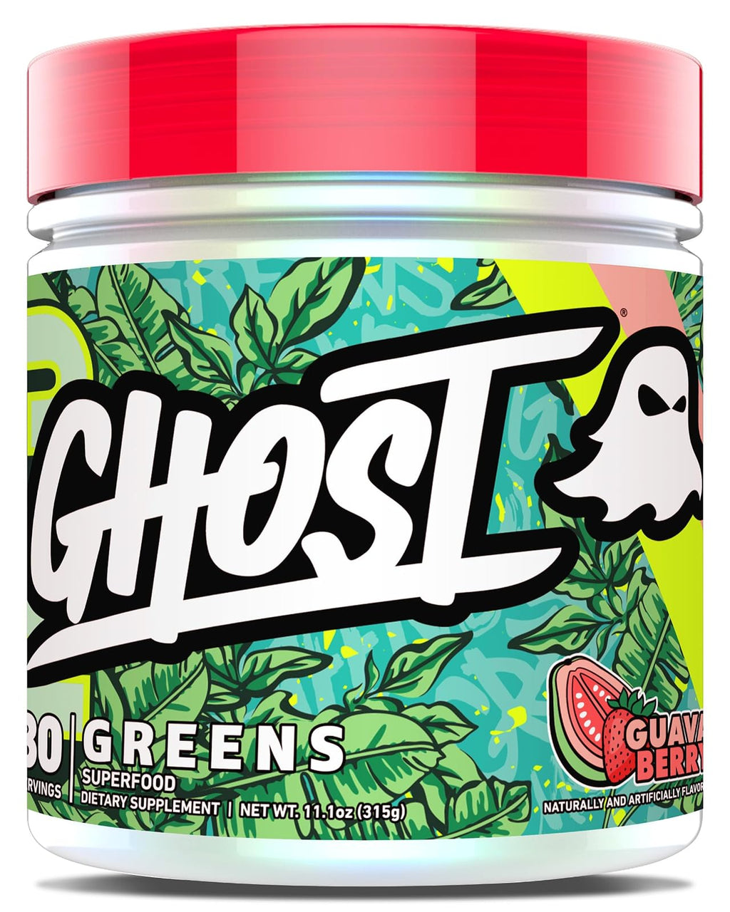 GHOST Greens Powder Guava Berry benefits