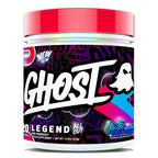 GHOST pre-workout blue raspberry flavor
