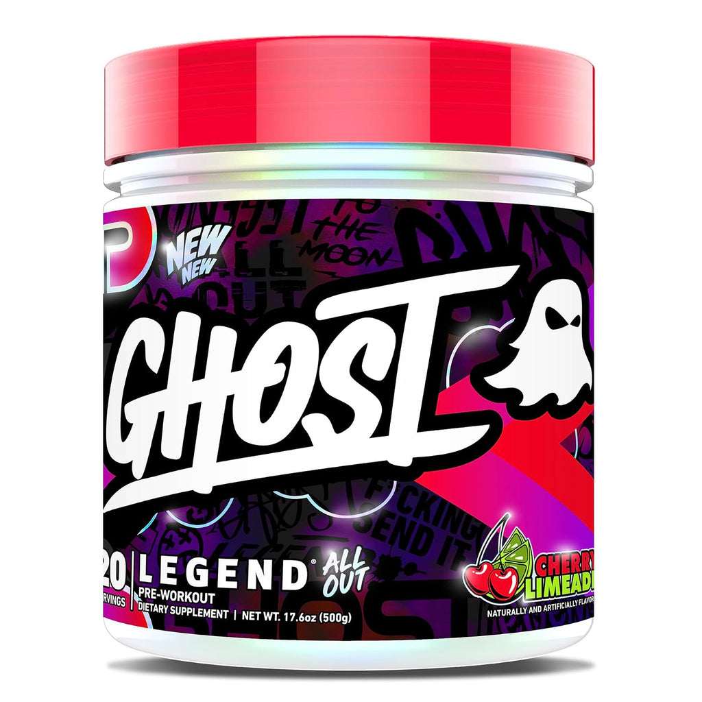 GHOST pre-workout cherry limeade flavor