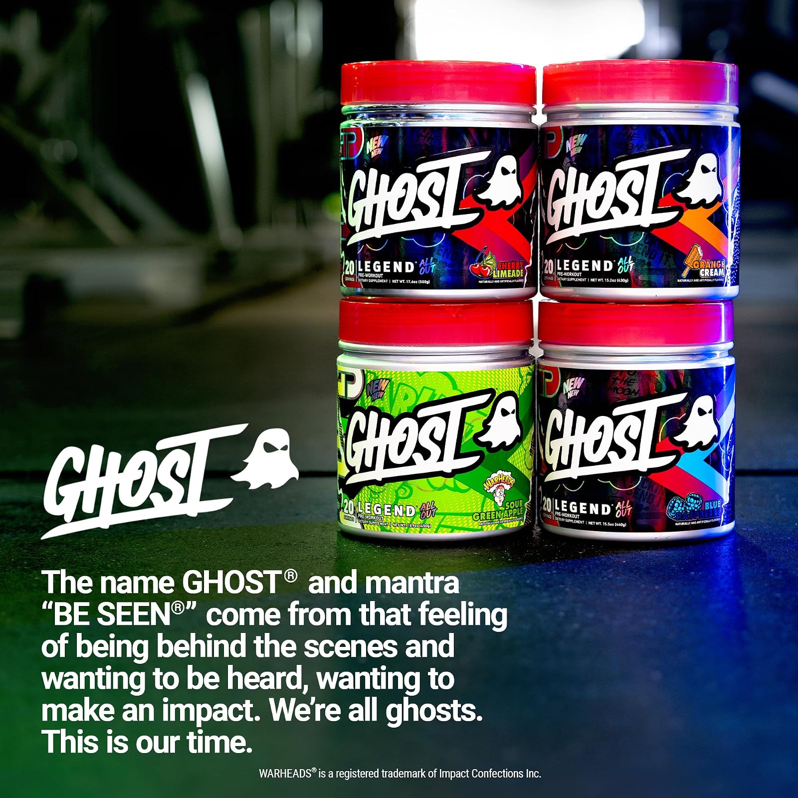 GHOST pre-workout for better endurance