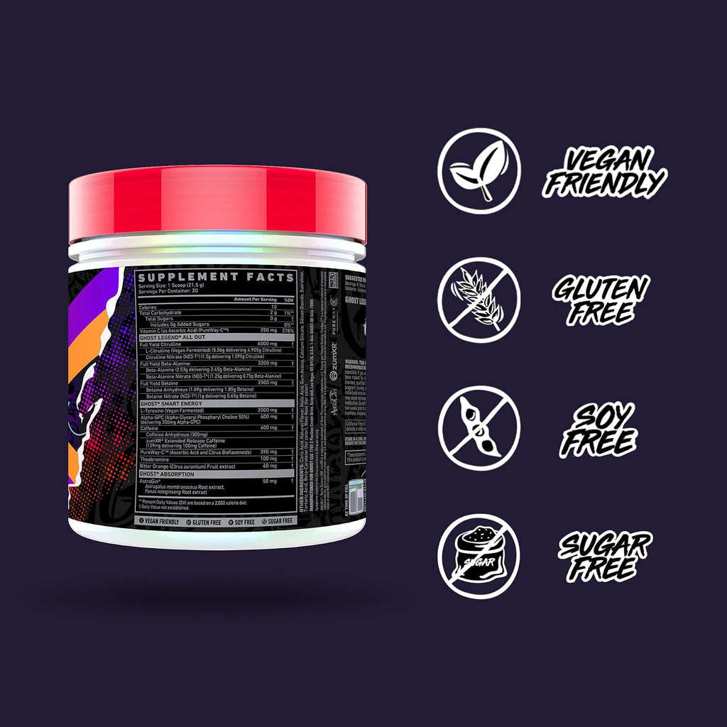 GHOST pre-workout for endurance