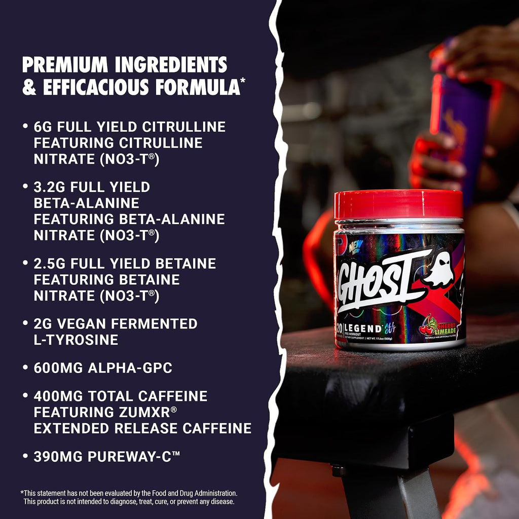 GHOST pre-workout for enhanced performance