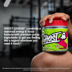 GHOST pre-workout for intense training