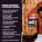 GHOST pre-workout for intense workouts