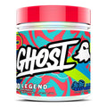 GHOST pre-workout powder blue raspberry