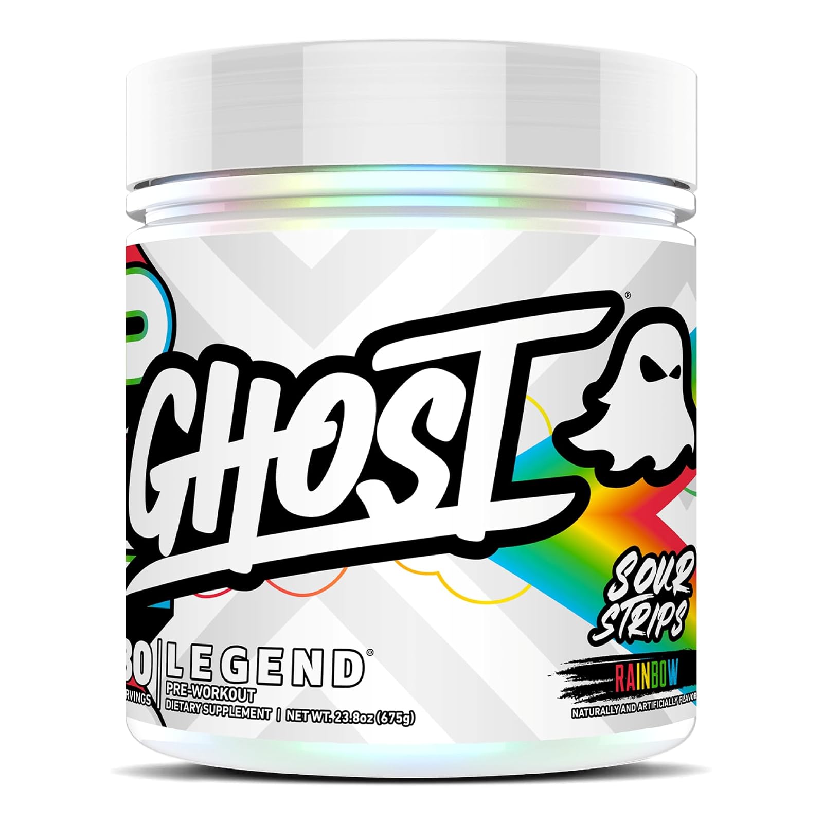 GHOST pre-workout powder for energy