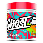 GHOST pre-workout powder orange cream