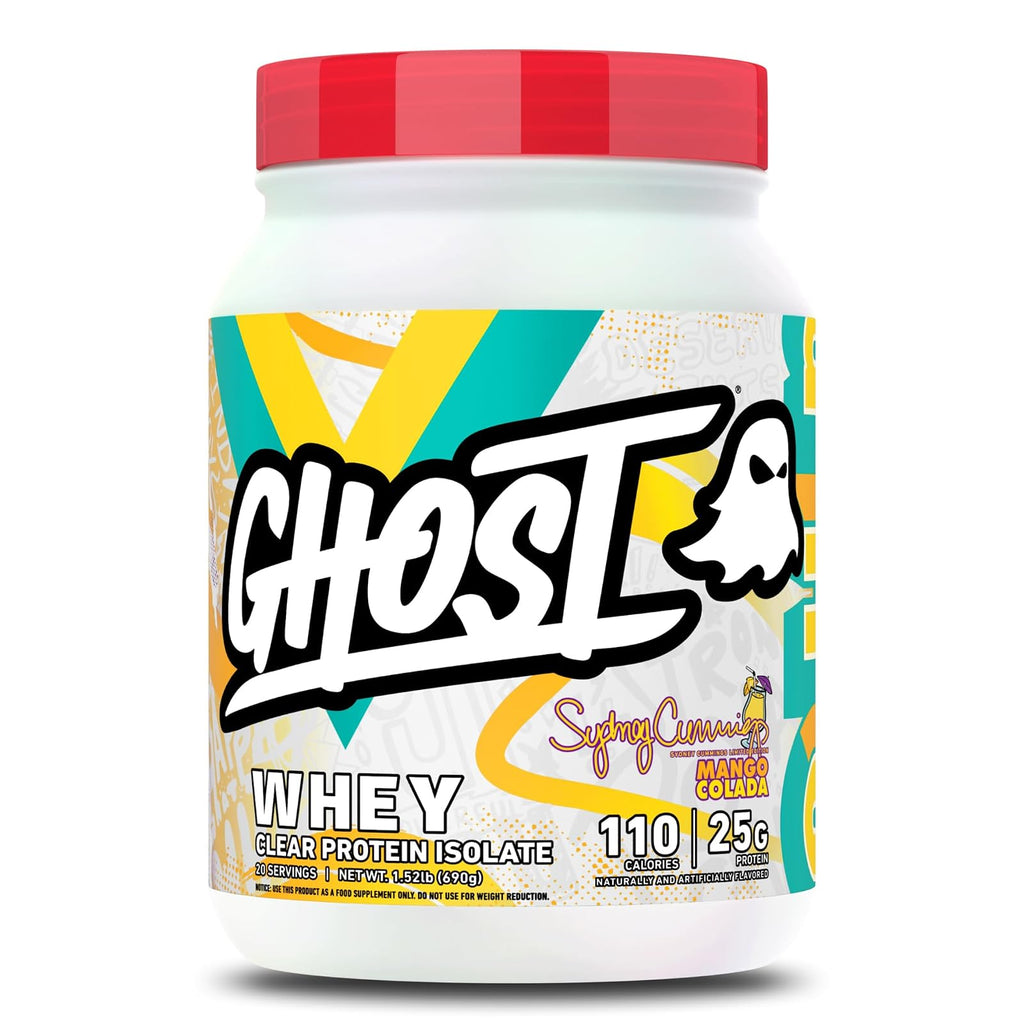 GHOST whey isolate protein powder