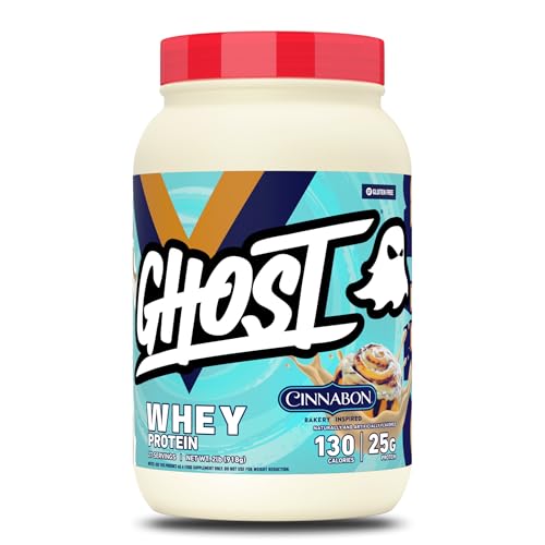 GHOST whey protein Cinnabon flavour
