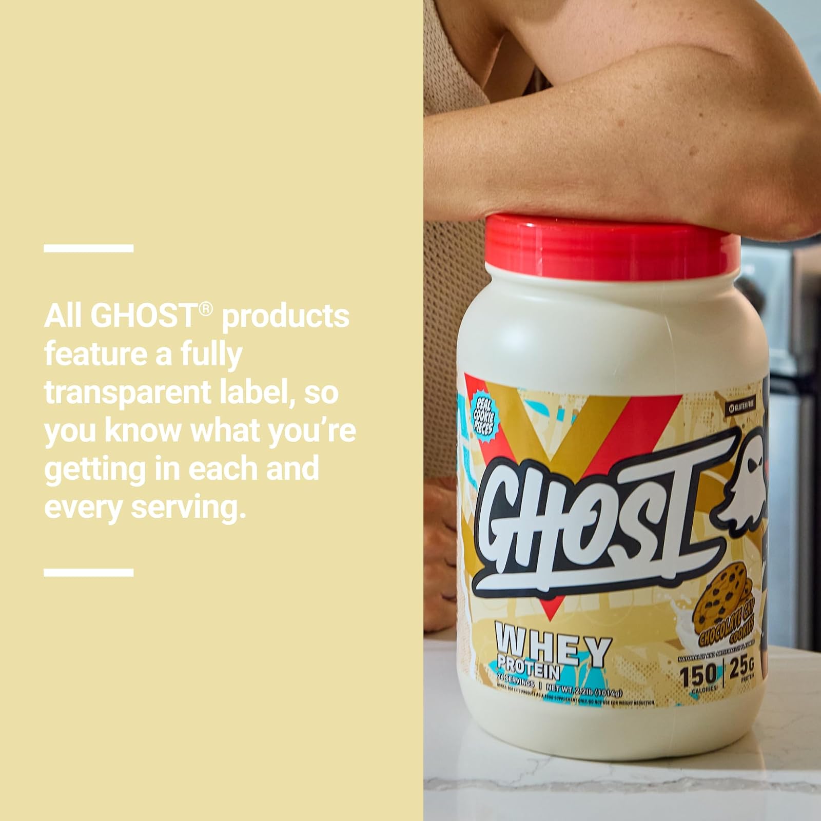GHOST whey protein for fitness enthusiasts