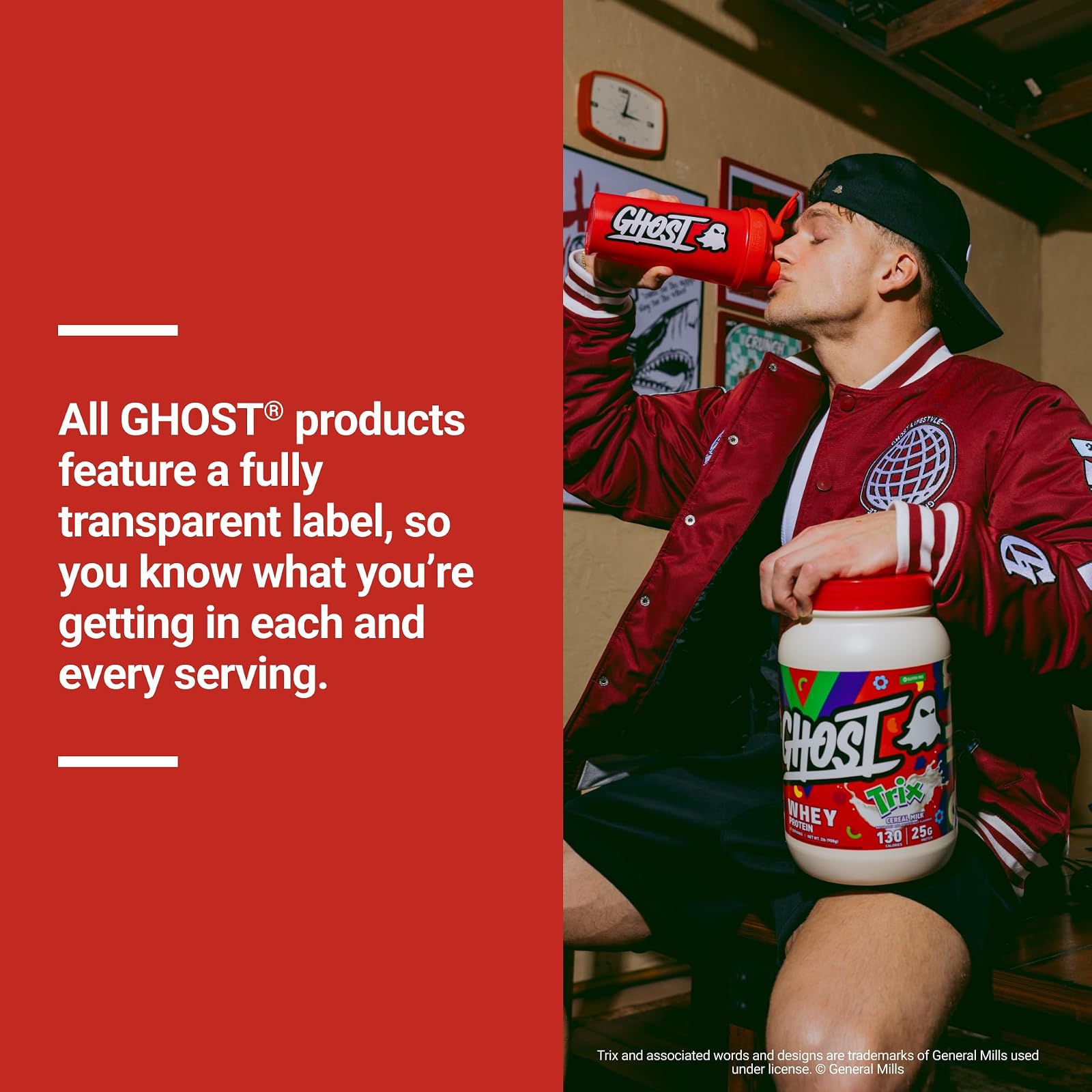 GHOST whey protein for muscle recovery