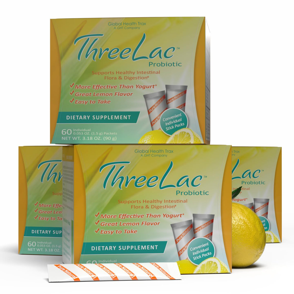 GHT ThreeLac probiotic drink mix