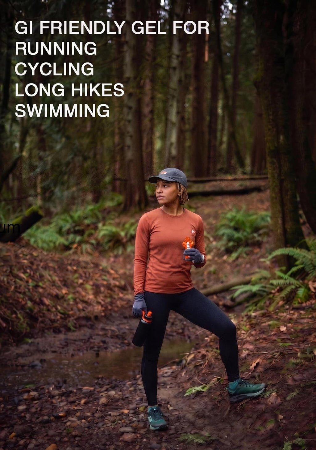 GI friendly running energy gel