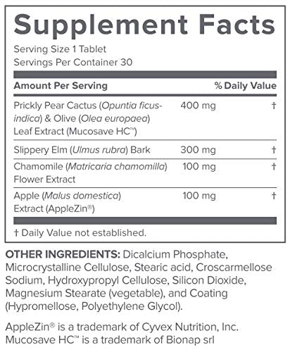 GI health support vitamins and minerals
