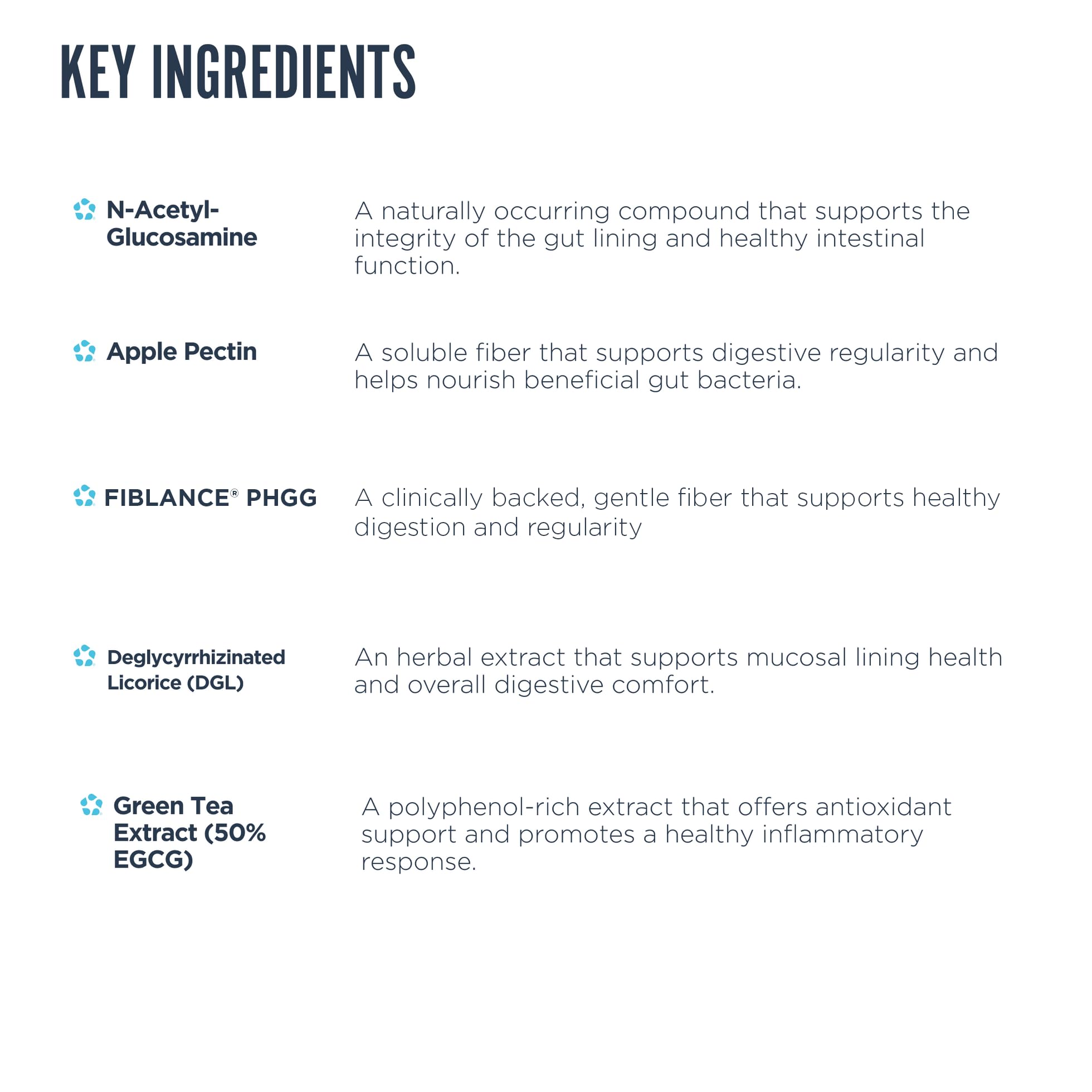 GI Plus prebiotics for digestive support