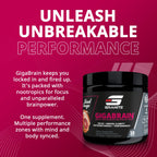 GigaBrain pre-workout for enhanced focus