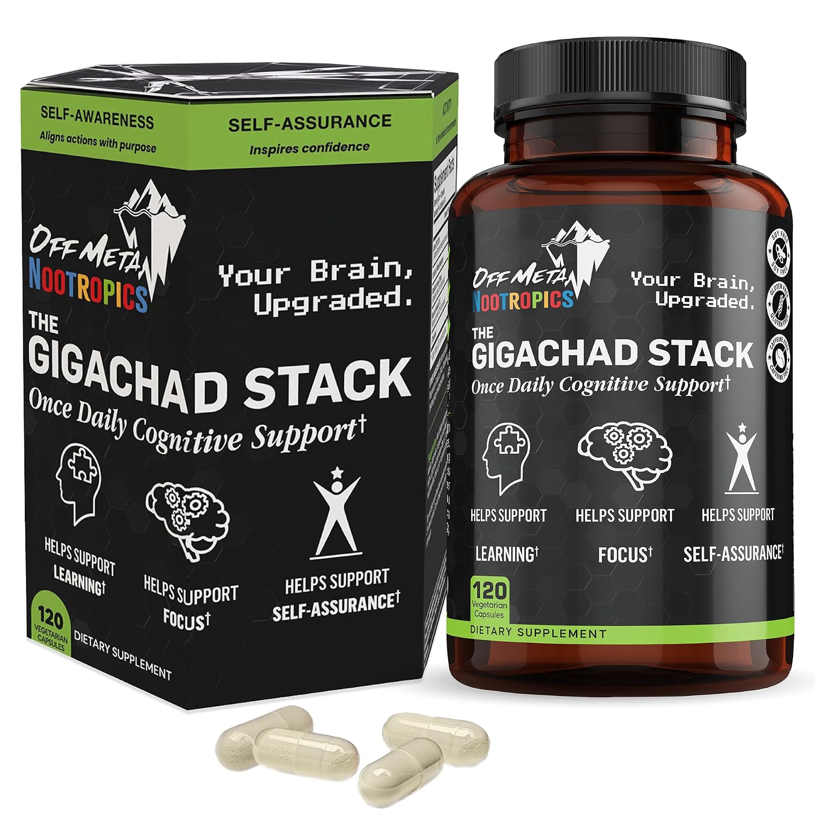 Gigachad Stack nootropic energy boost