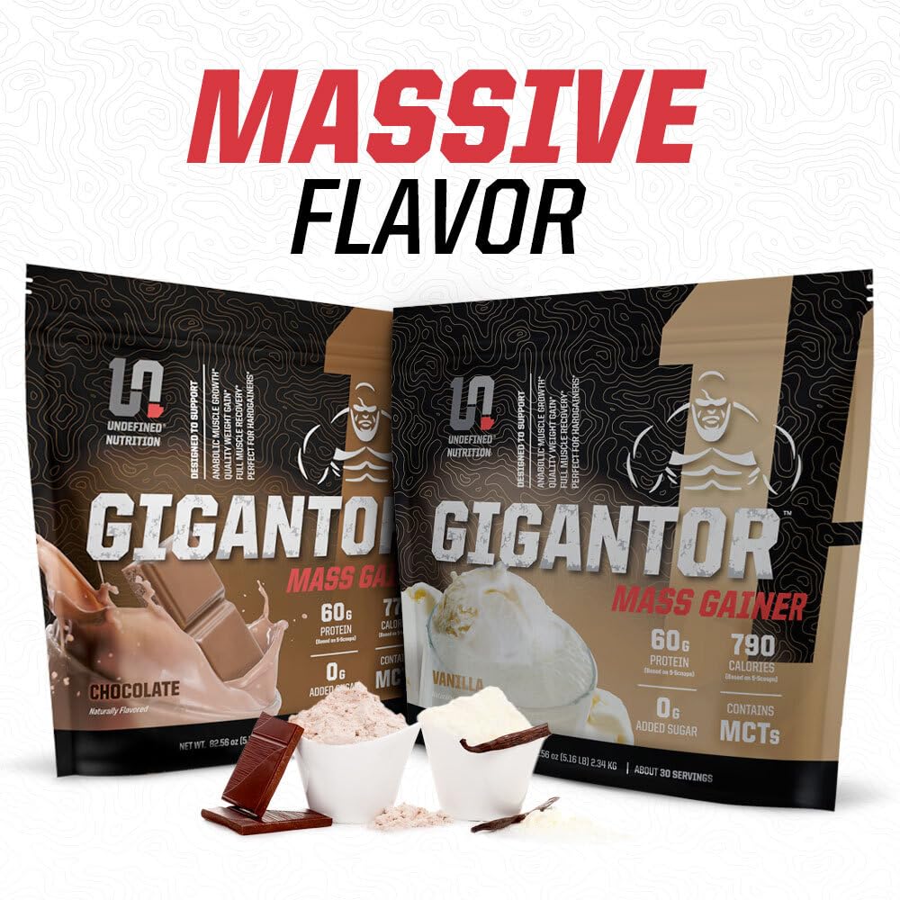Gigantor mass gainer for muscle growth