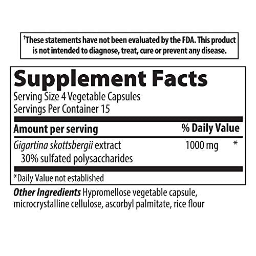 Gigartina algae for healthy living