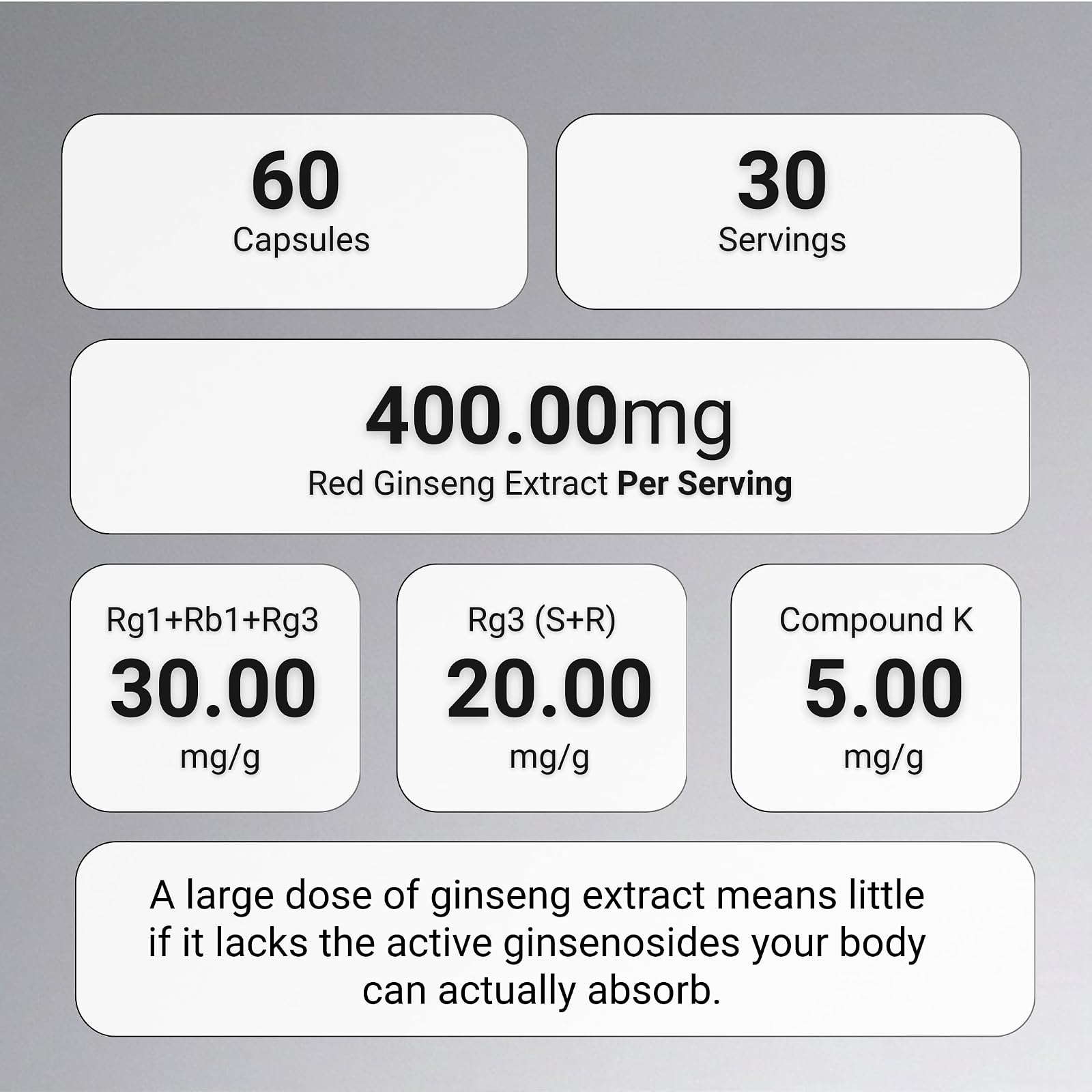 Gin Hongsam herbal wellness capsules