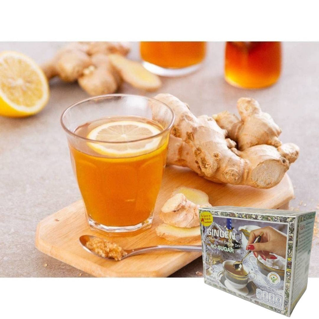 Gingen ginger sachets for convenience