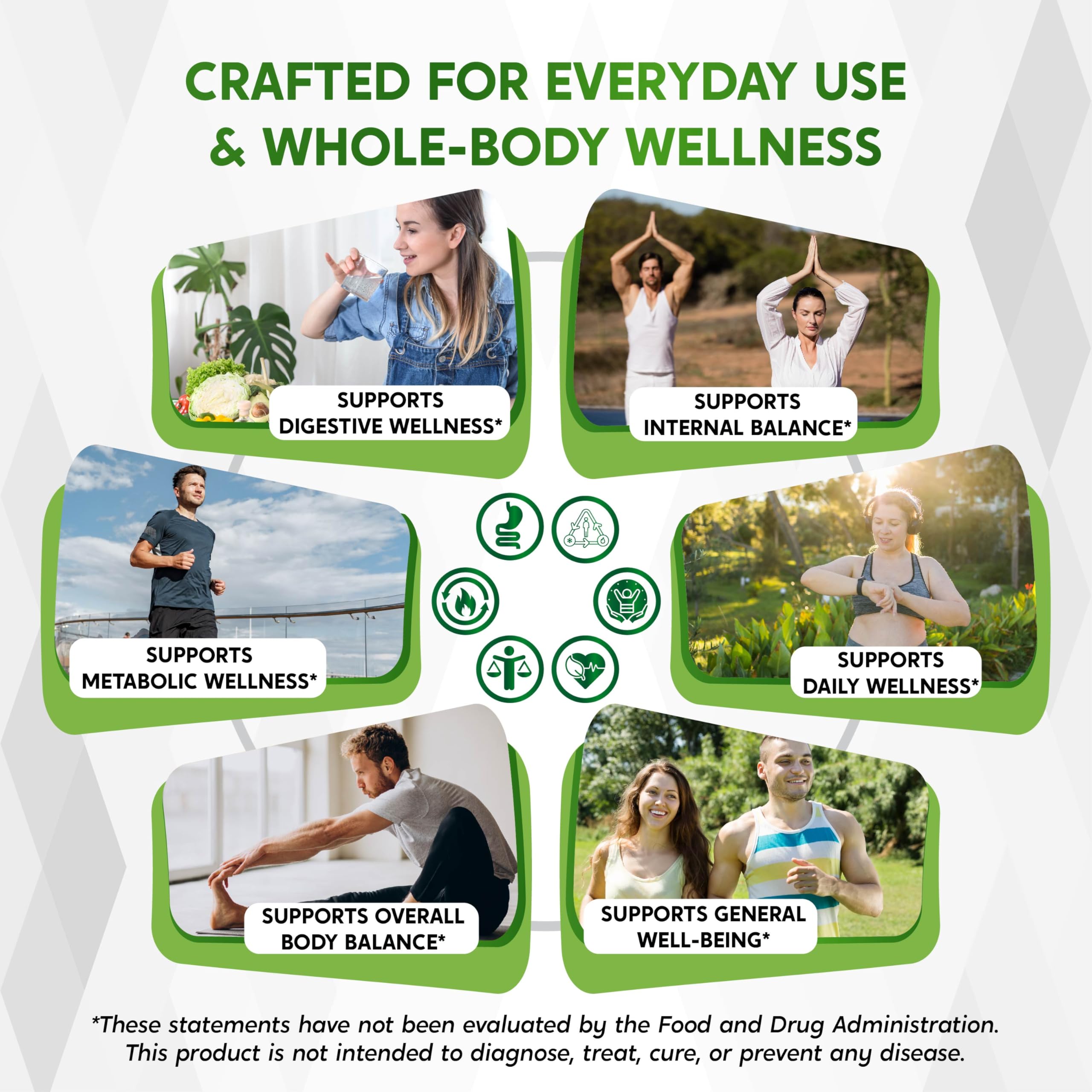 Ginger and black walnut health support