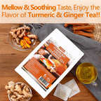 ginger and cinnamon tea bags