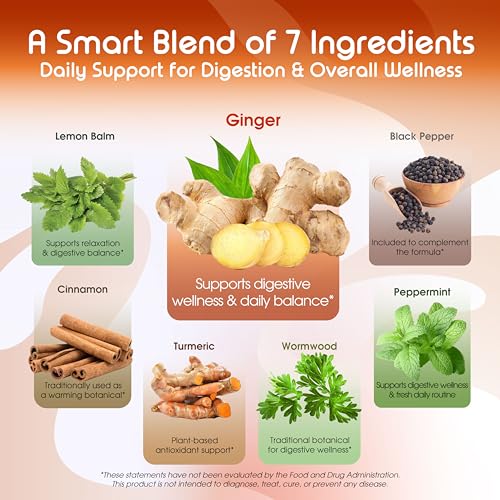 ginger and cinnamon wellness blend