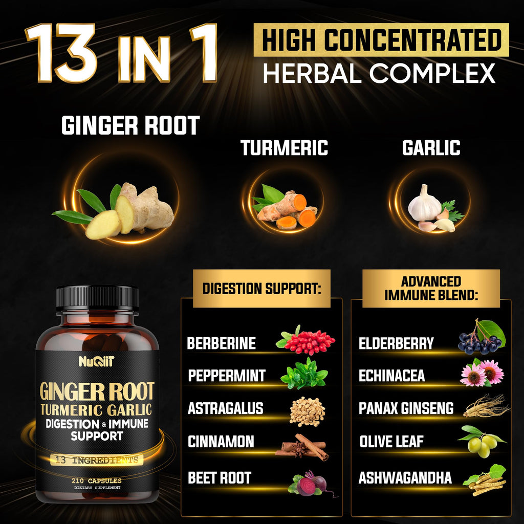 ginger and garlic immune booster