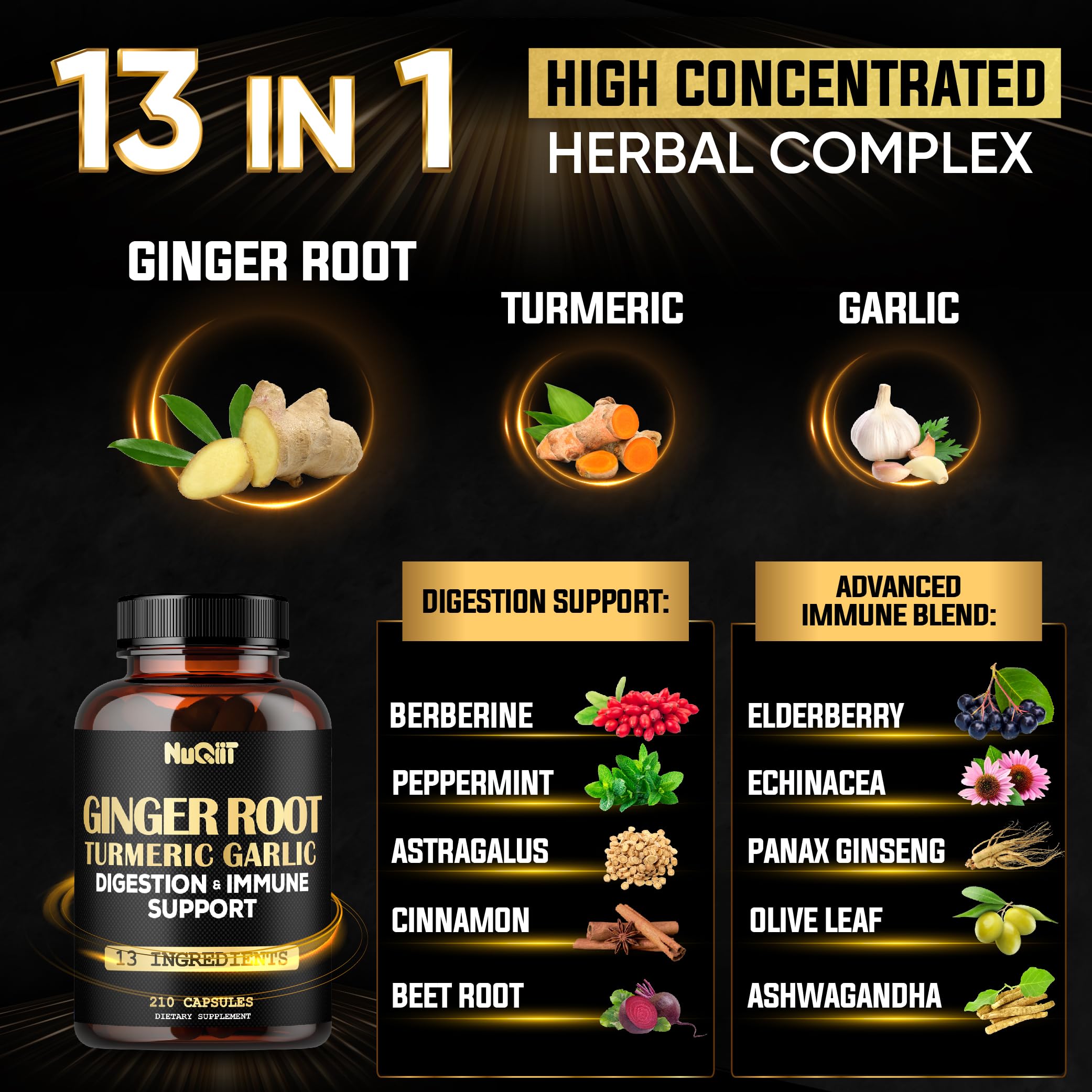 ginger and garlic immune booster