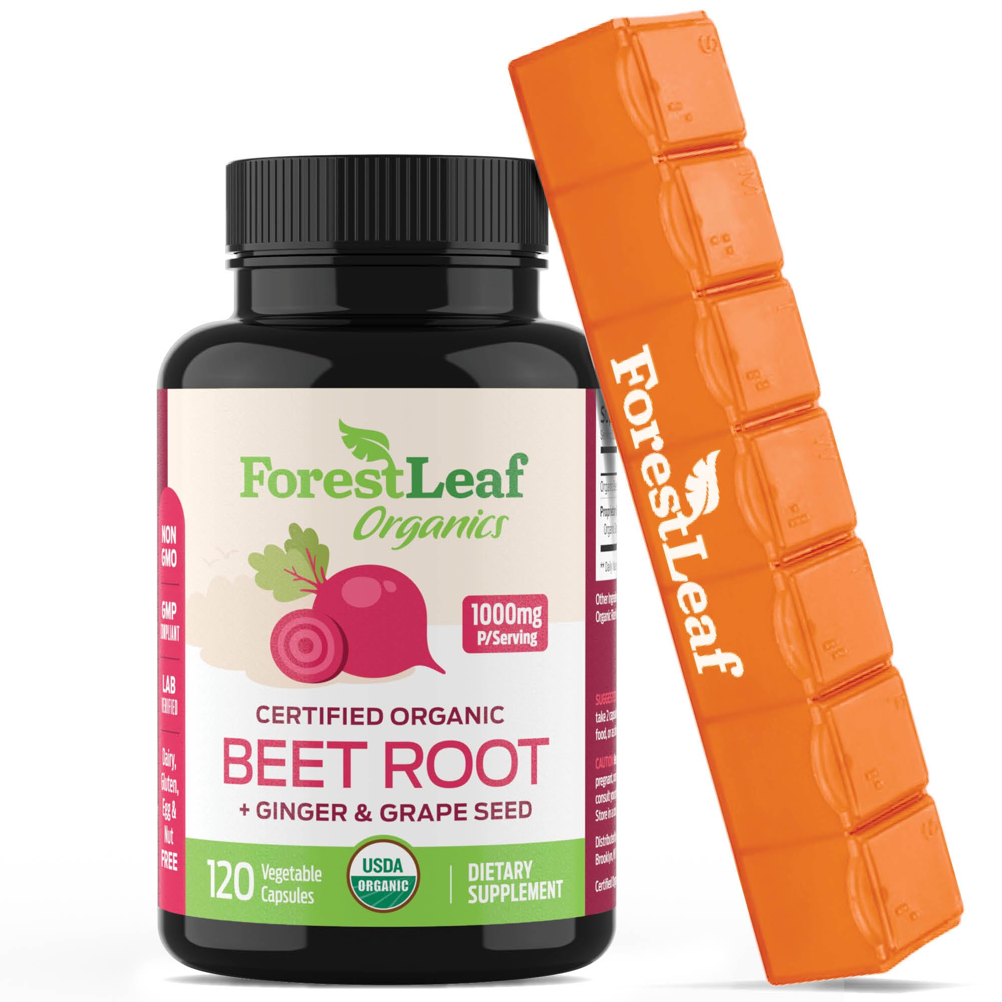 ginger and grape seed supplement