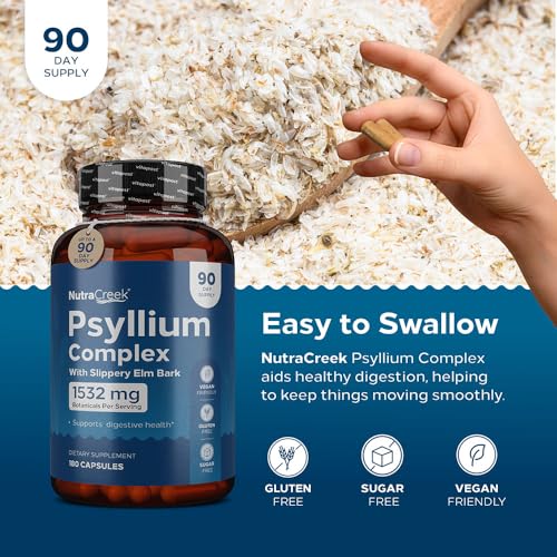 Ginger and psyllium for digestive comfort