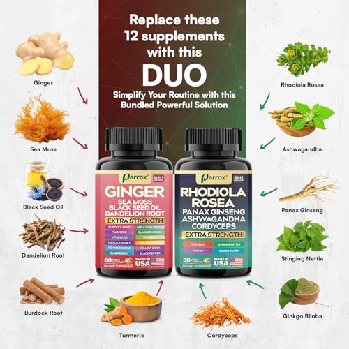 Ginger and Rhodiola for wellness
