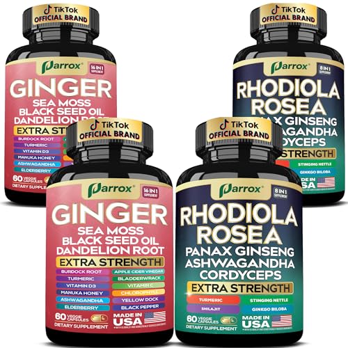 Ginger and Rhodiola Rosea benefits
