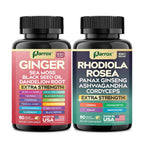 Ginger and Rhodiola Rosea health benefits