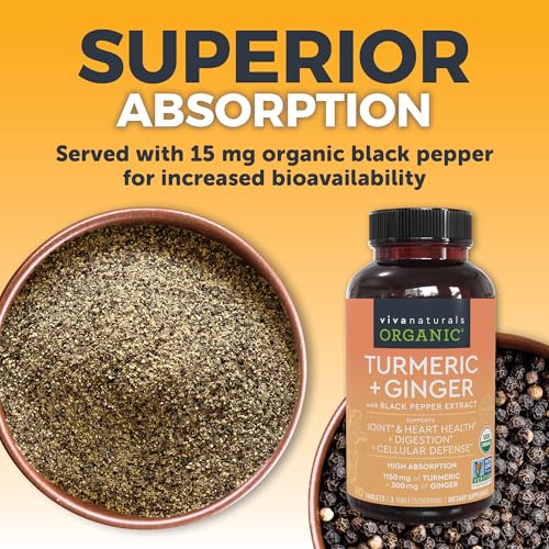 Ginger and turmeric for digestive ease
