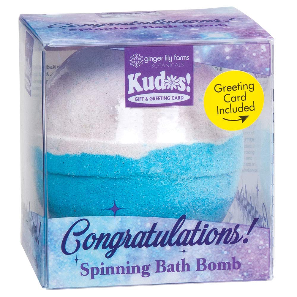 Ginger bath bomb gift set