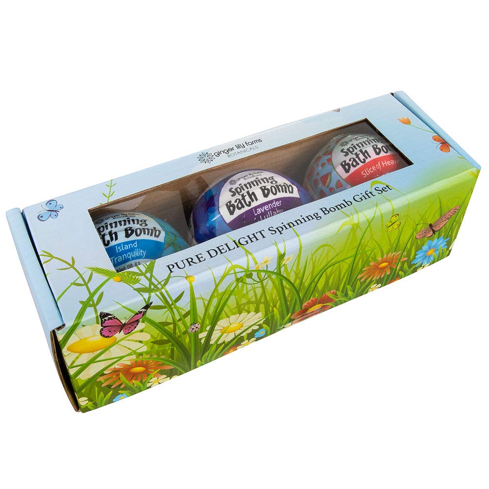 Ginger bath bombs for relaxation