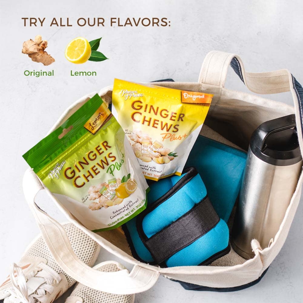 ginger candy for travel sickness relief