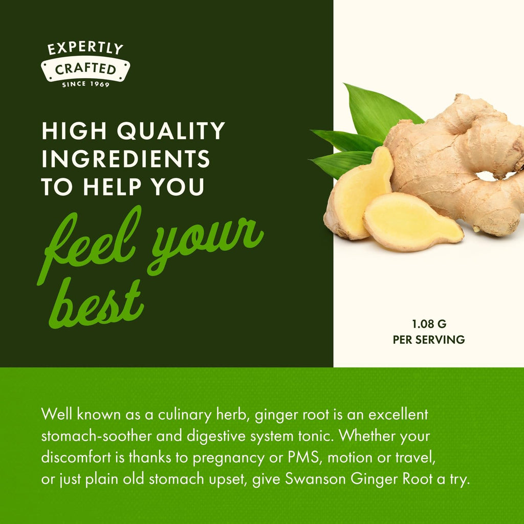 ginger capsules for everyday vitality