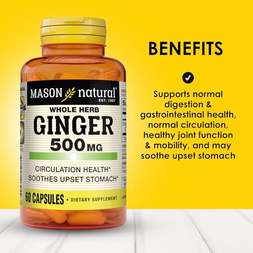 Ginger capsules for immune support