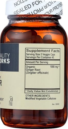 ginger capsules for inflammation support