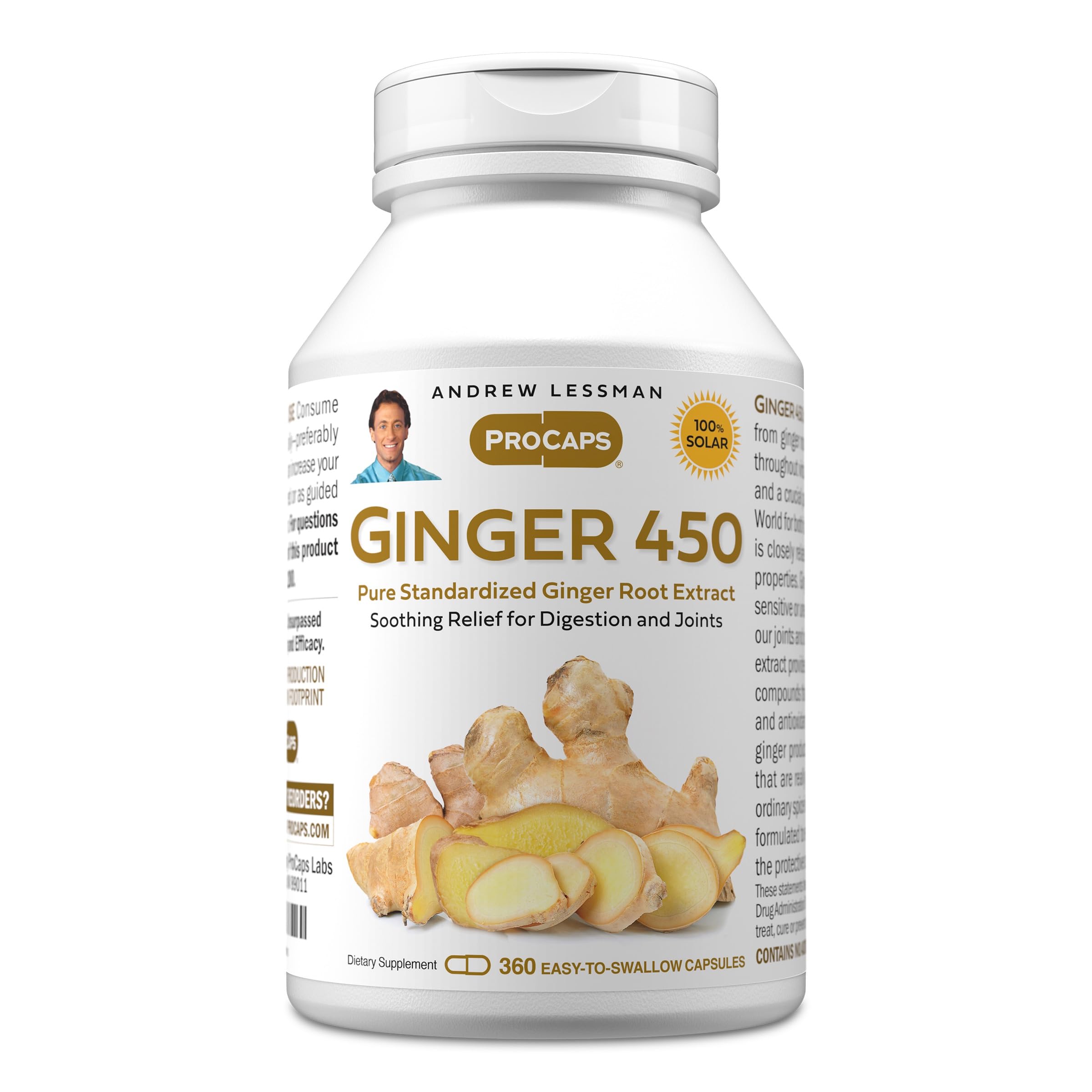 ginger capsules for joint relief