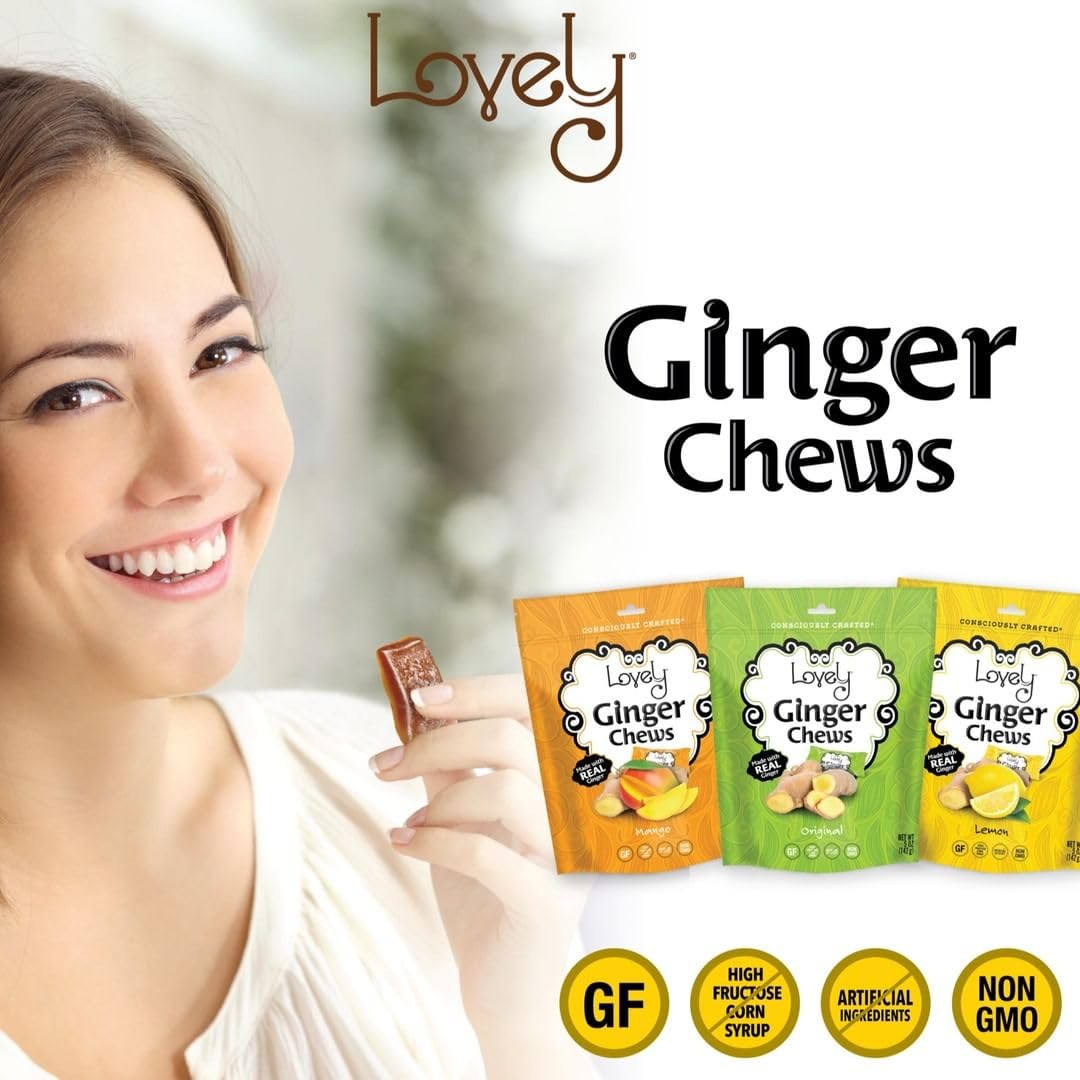 ginger chews for cold relief
