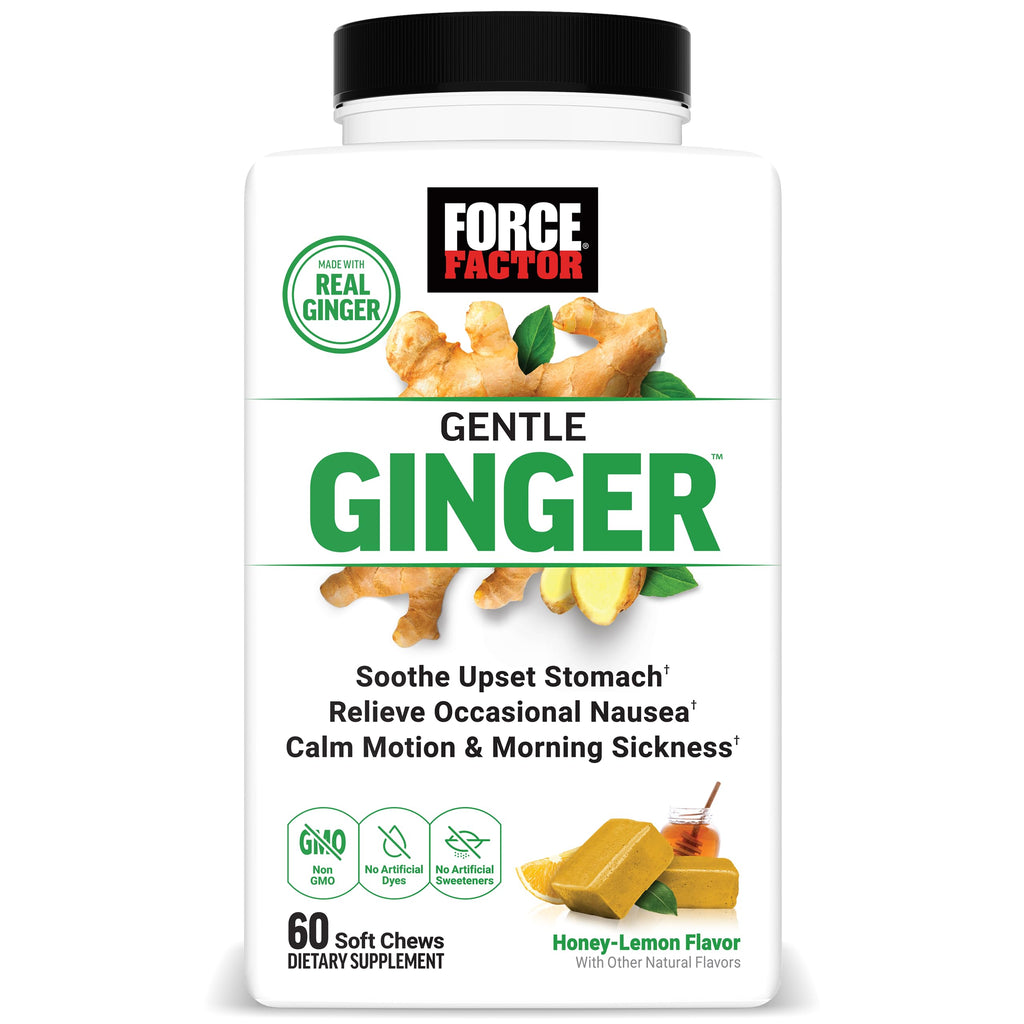 ginger chews for nausea relief